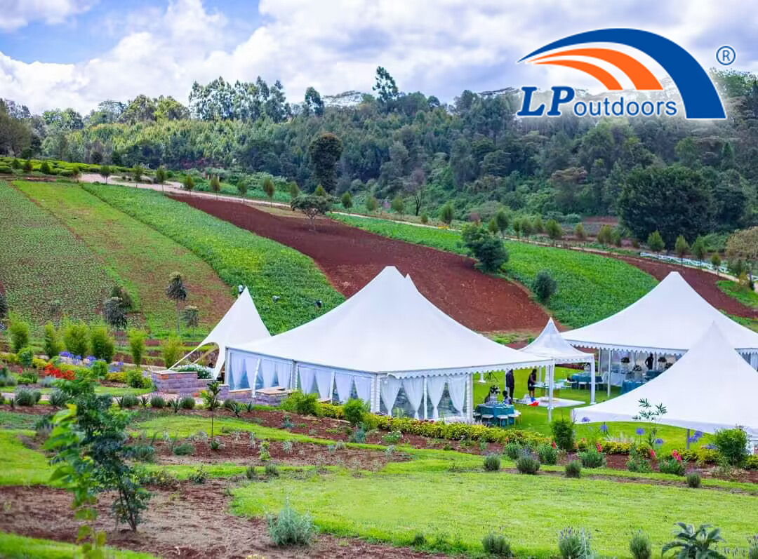 50 Seater Big High Peak Pagoda Tent for events. - LP outdoors